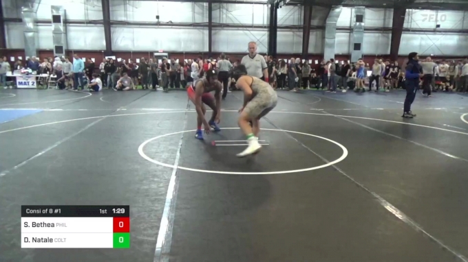 160 lbs Consi Of 8 #1 - Simon Bethea, Philadelphia vs Dean Natale ...