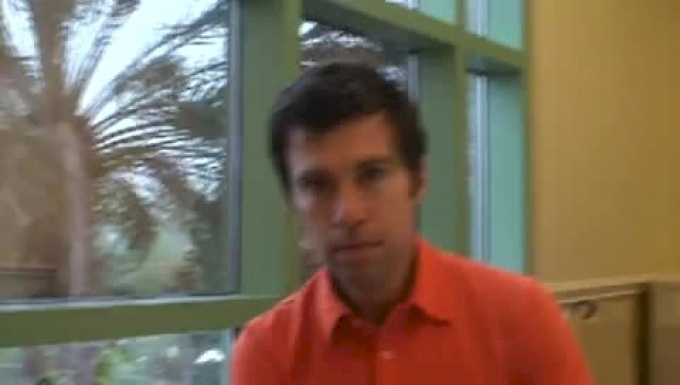 Training with Florida's Todd Morgan