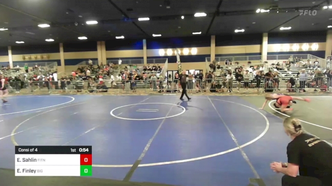 109 lbs Consi Of 4 - Emily Finley, Big Cat WC vs Emily Sahlin, Fitness ...