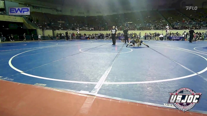 67 lbs Round Of 16 - Levi Wright, Weatherford Youth Wrestling vs Keo ...