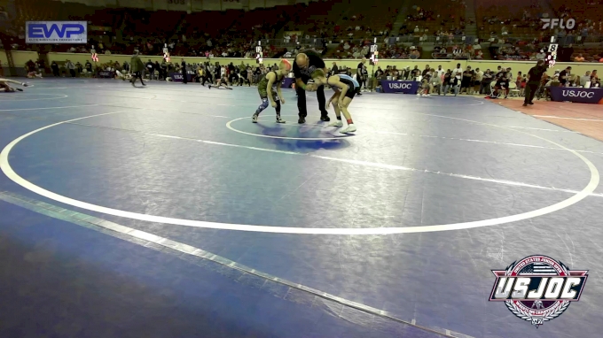 76 lbs Semifinal - Ryker Johnson, Division Bell Wrestling vs Matthew ...