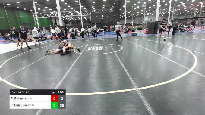 154 lbs Rr Rnd 5 - Riley Gutierrez, Lions Wrestling Club vs Carter ...