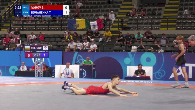 48 kg 1/8 Final - Stanislav Ivanov, Bulgaria vs Tsimafei Semianenka, Uww