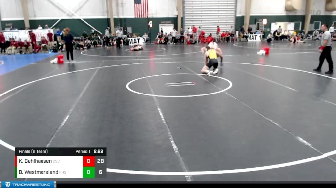 184 lbs Finals (2 Team) - Keegan Gehlhausen, Chadron State vs Bryce ...