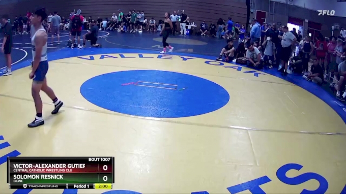 128 lbs Champ. Round 1 - Victor-Alexander Gutierrez, Central Catholic ...