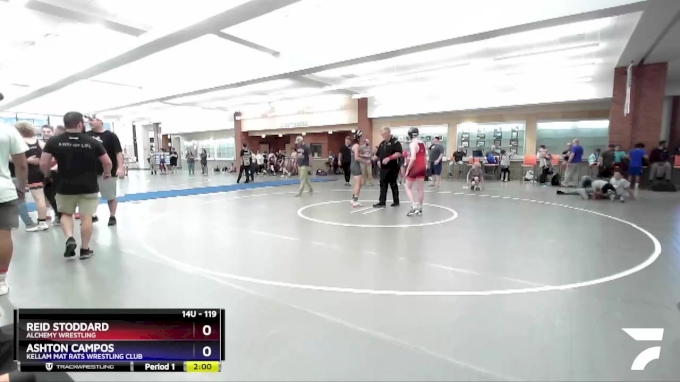 119 lbs 3rd Place Match - Reid Stoddard, Alchemy Wrestling vs Ashton ...