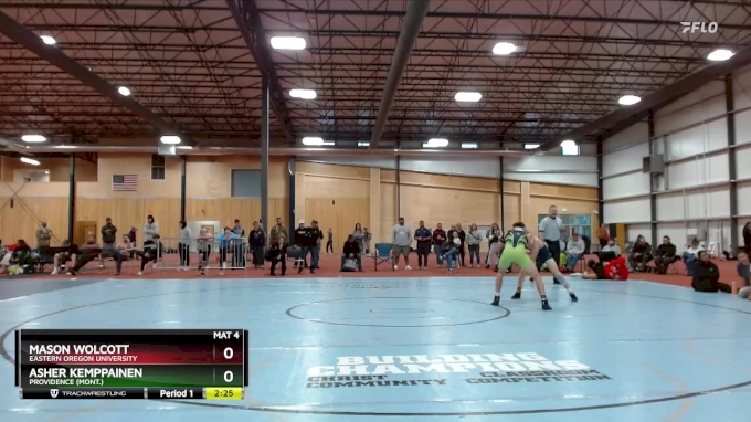 141 lbs Cons. Semi - Asher Kemppainen, Providence (Mont.) vs Mason ...