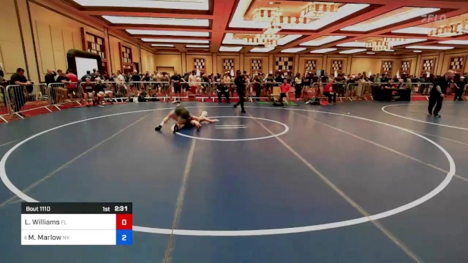 126 lbs Round Of 16 - Luke Williams, Fl vs Matthew Marlow, Ny
