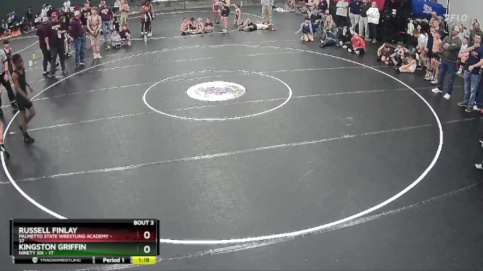 90 lbs Placement (4 Team) - Kingston Griffin, Ninety Six vs Russell ...