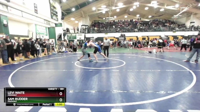 189 lbs Cons. Round 4 - Sam Rudder, Fremont vs Levi Waite, Fremont