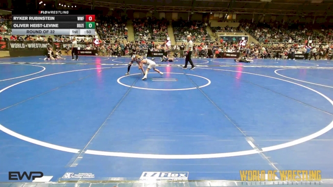 58 lbs Round Of 32 - Ryker Rubinstein, Wentzville Wrestling Federation ...
