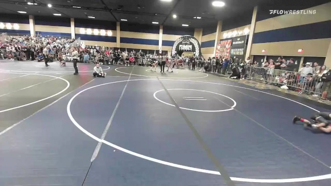 66 lbs Semifinal - Sebastian Gutierrez, Red Wave WC vs Ausome Guillermo ...