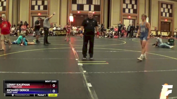 155 lbs 3rd Place Match - Lenny Kaufman, Wolf Wrestling vs Richard ...