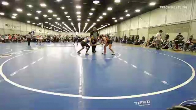 135 lbs Rr Rnd 4 - Gage Vaughn, Sisters On The Mat Pink vs Brooklyn Ray ...