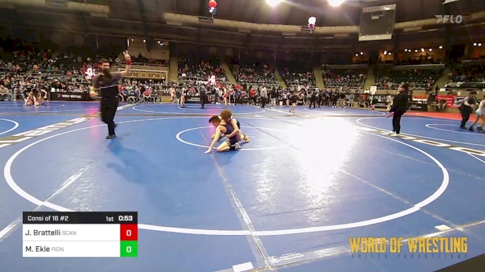 80 lbs Consi Of 16 #2 - Johnny Brattelli, Scanlan Wrestling Academy vs ...