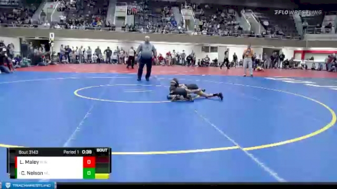 57B Round 3 - Cannon Nelson, NLS (New London/Spicer) vs Logan Maley ...