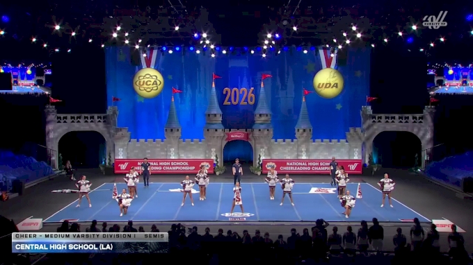 Central High School (LA) [2026 Cheer - Medium Varsity Division I Semis ...