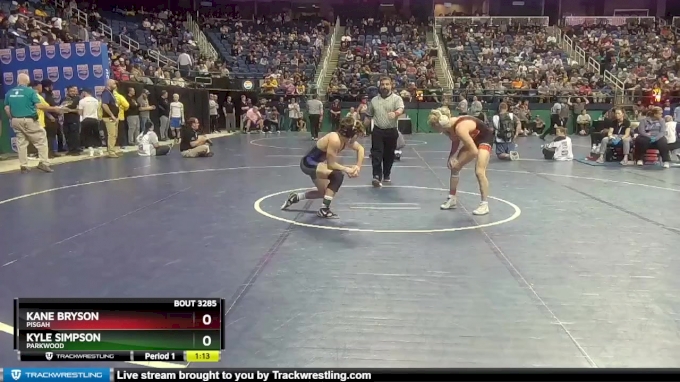 3A 120 lbs Semifinal - Kane Bryson, Pisgah vs Kyle Simpson, Parkwood