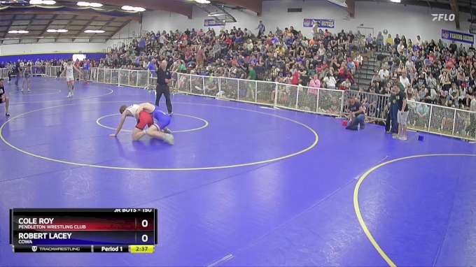 150 lbs Cons. Round 2 - Cole Roy, Pendleton Wrestling Club vs Robert ...