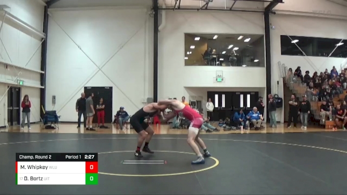 184 lbs Champ. Round 2 - David Bortz, Unattached - Indiana Tech vs ...