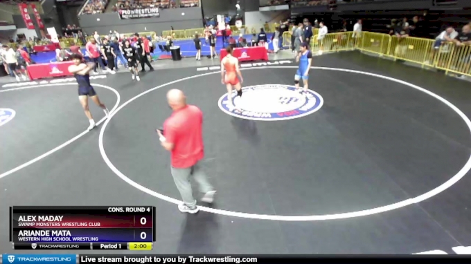 138 lbs Cons. Round 4 - Alex Maday, Swamp Monsters Wrestling Club vs ...