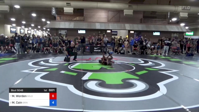 33 kg Quarters - Mason Worden, Gold Rush Wrestling vs Mikael Cain ...