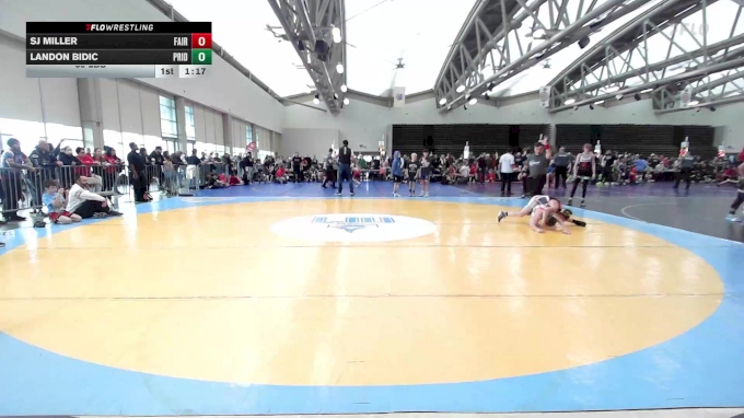 89 lbs Rr Rnd 5 - SJ Miller, Fair Lawn Jr Wrestling vs Landon Bidic ...