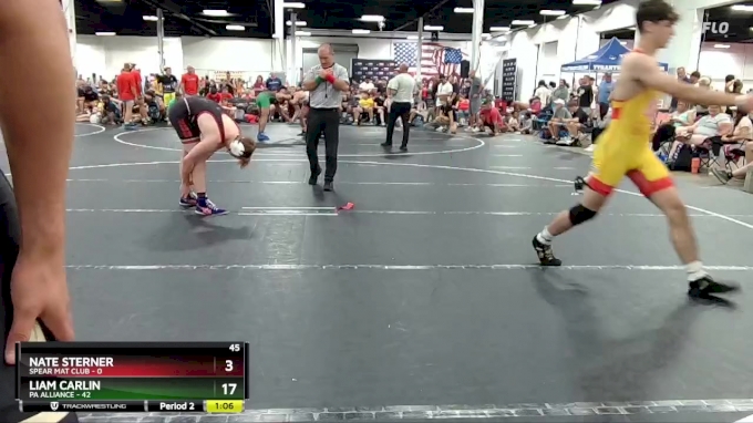 165 lbs Round 4 (6 Team) - Duke Martin, PA Alliance vs Jimmy Weikel ...