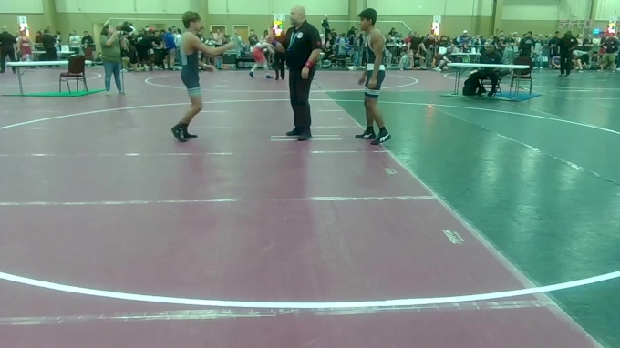126 lbs Round Of 16 - Diego Albarran, Quest For Gold vs Jack Oliver ...