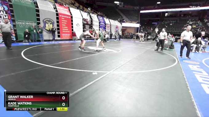 215 Class 2 lbs Champ. Round 1 - Grant Walker, Mexico vs Kade Watkins ...