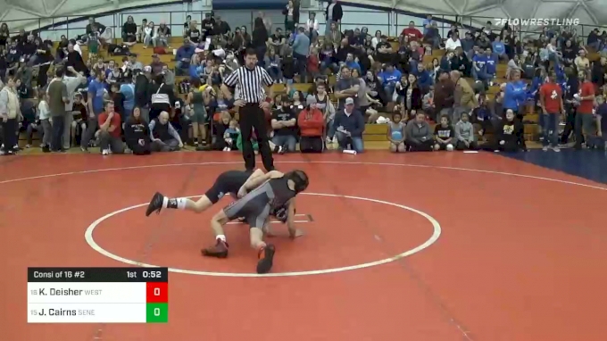 60 lbs Consolation - Kaden Deisher, West Allegheny vs Jaxon Cairns ...