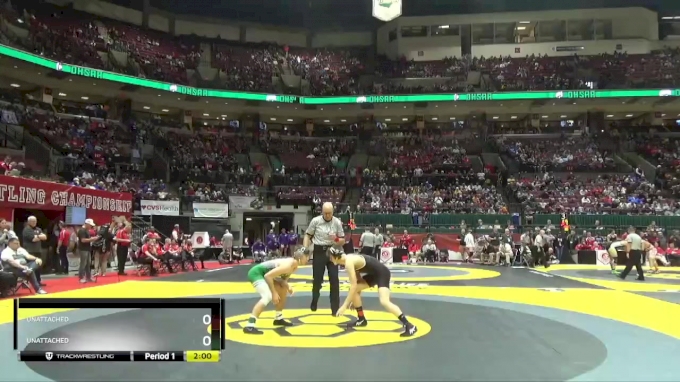 D2-150 lbs Champ. Round 1 - Tristan Craddock, Cloverleaf vs Asher ...