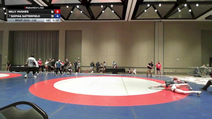 135 lbs Champ. Round 1 - Milly Hughes, GA vs Sophia Satterfield, TN
