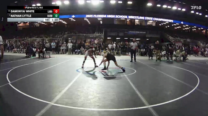 113 3A 1st Place Match - Nathan Lyttle, Harmony vs Damonyai White, Lake ...