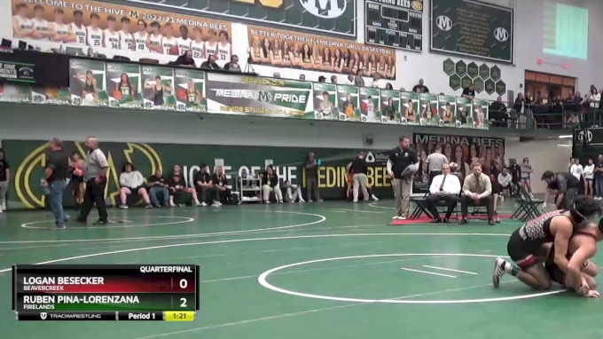 126 lbs Quarterfinal - Ruben Pina-lorenzana, Firelands vs Logan ...