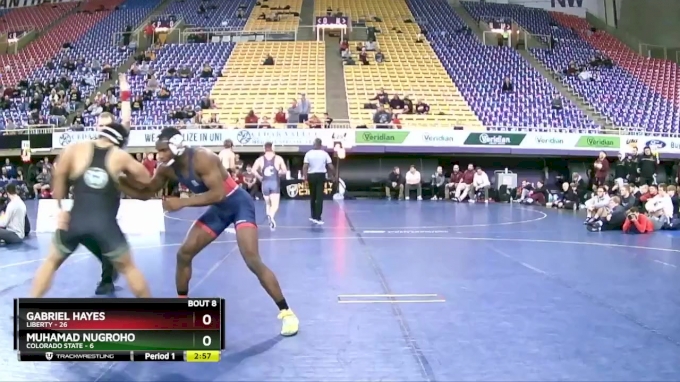 184 lbs Round 2 (8 Team) - Gabriel Hayes, Liberty vs Muhamad Nugroho ...