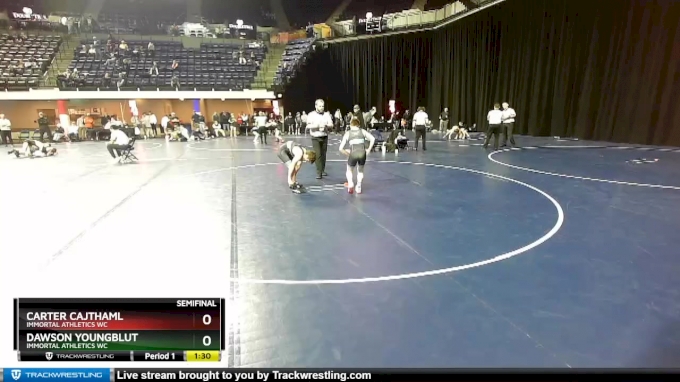 117 lbs Semifinal - Dawson Youngblut, Immortal Athletics WC vs Carter ...