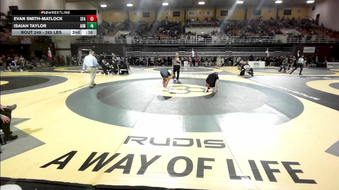 235 lbs Rr Rnd 1 - Estefania Lopez, Portsmouth Abbey vs Rhema Woolcock ...