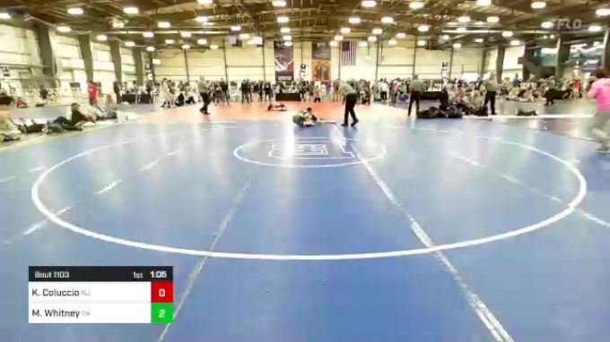 105 lbs Semifinal - Killian Coluccio, NJ vs Mason Whitney, PA