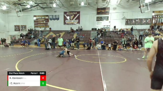 70 lbs 2nd Place Match - Caellum Acorn, Deer Park Ironman Wrestling ...