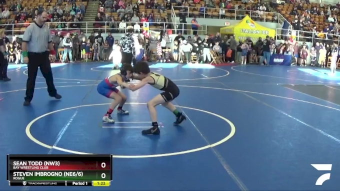 68 lbs Champ. Round 1 - Sean Todd (nw3), Bay Wrestling Club vs Steven ...