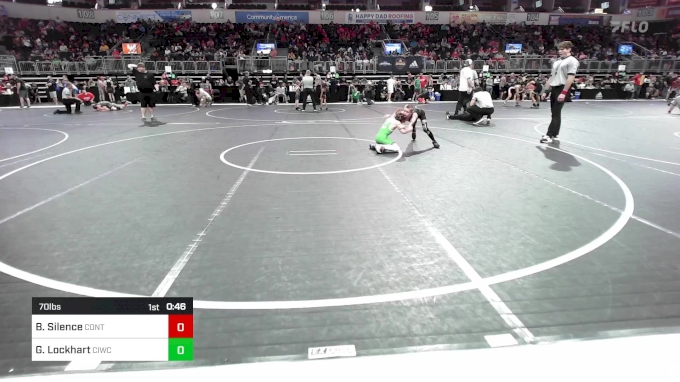 70 lbs Quarterfinal - Bennett Silence, Contender Wrestling Academy vs ...