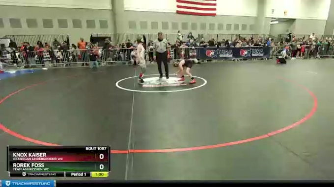 82 lbs Quarterfinal - Knox Kaiser, Okanogan Underground WC vs Rorek ...