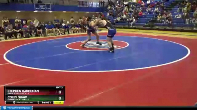 170 lbs Semis & 1st Wb (8 Team) - Colby Shaw, Fannin County HS vs ...