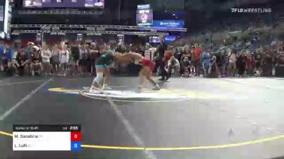 132 lbs Consi Of 16 #1 - Marissa Sanabria, Missouri vs Lilly Luft, Iowa