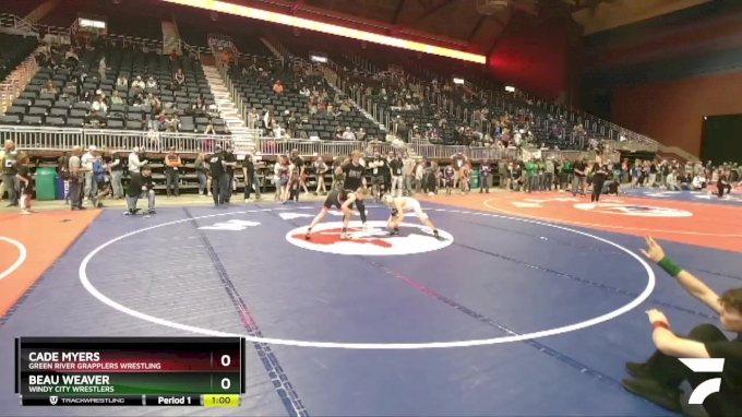 78 lbs Semifinal - Cade Myers, Green River Grapplers Wrestling vs Beau ...