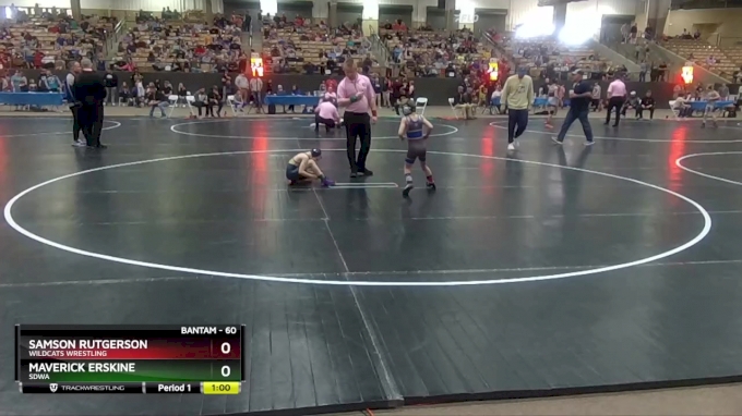 60 lbs Champ. Round 1 - Samson Rutgerson, Wildcats Wrestling vs ...