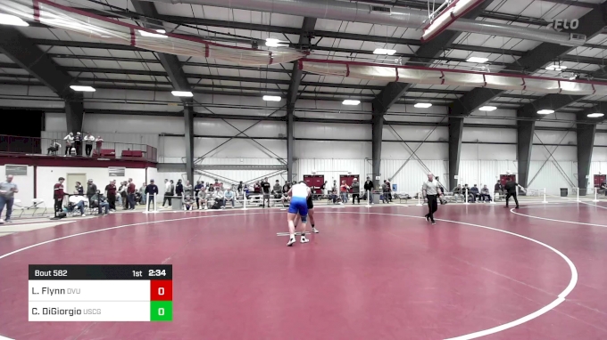 285 lbs Final - Logan Flynn, Delaware Valley vs Carl DiGiorgio, Coast Guard