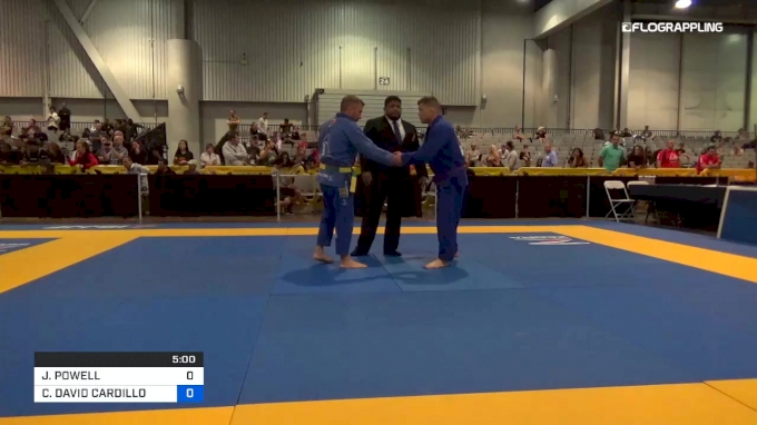 JASON POWELL vs CHRISTOPHER DAVID CARDILLO 2019 World Master IBJJF Jiu ...
