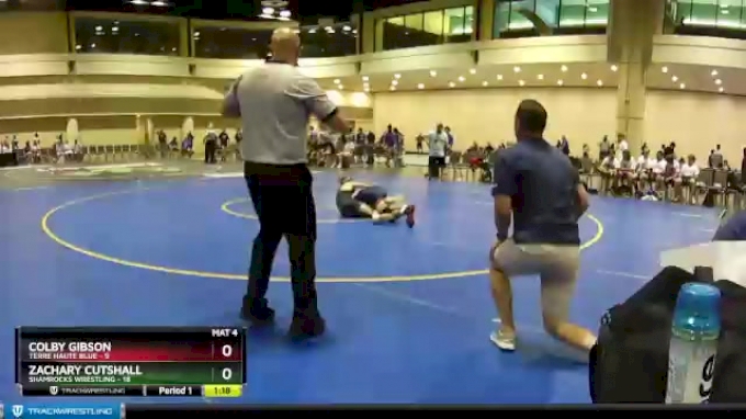 138 lbs Round 2 (10 Team) - Zachary Cutshall, Shamrocks Wrestling vs ...